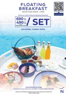 Floating Breakfast Kata Beach | Novotel Phuket Kata Avista Resort